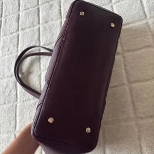 Zara | Bags | Zara Burgendy Elongated Woven Bag Shoulder Purse | Poshmark